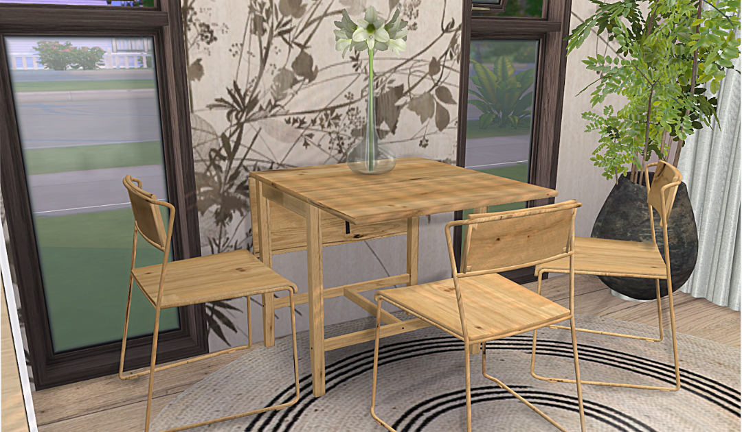 Dinha - Ikea Leksvik | Table & Chair - Dinha