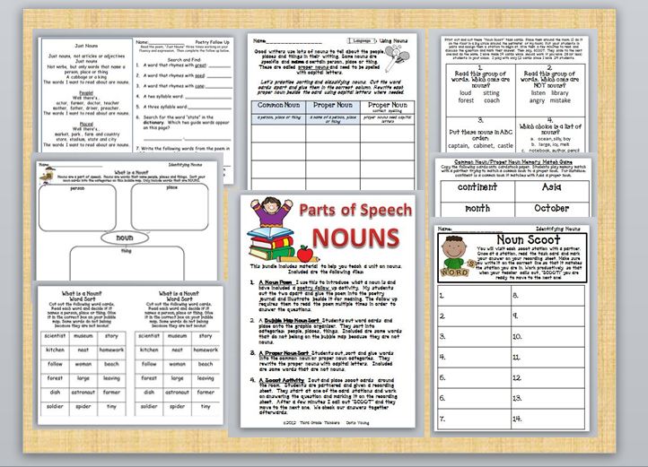 Live and Learn: Nouns and A Seasonal Pattern Poem for Winter