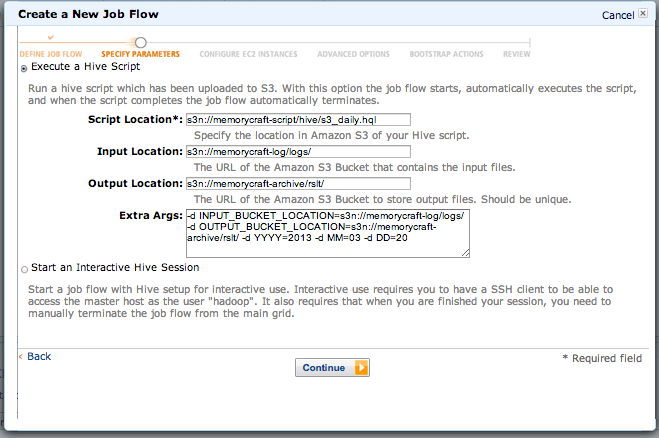 memorycraft: EMRってなんじゃ？（HiveでS3のログをJSTに変換して1日分をまとめる）