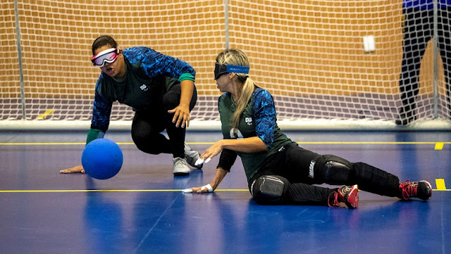 Seleções brasileiras de goalball simulam jogos de adversários de Tóquio ...