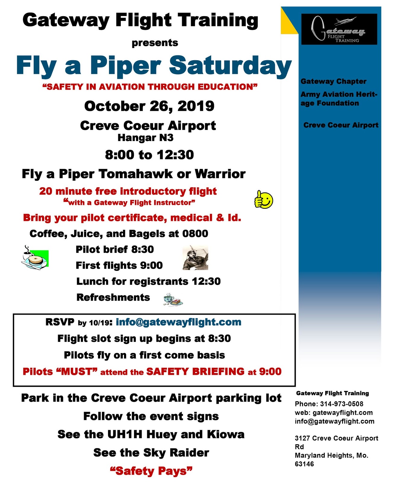 The Aero Experience: Piper Week, Part 5: Gateway Flight Training Hosts ...