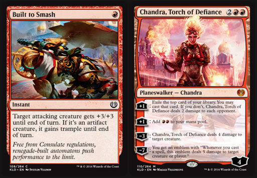 Magic the Gathering Adventures: Kaladesh Set Review: Red