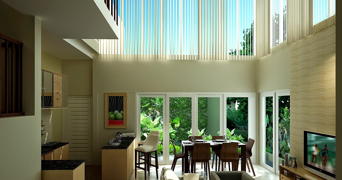 3d Render Rumah dan Interior