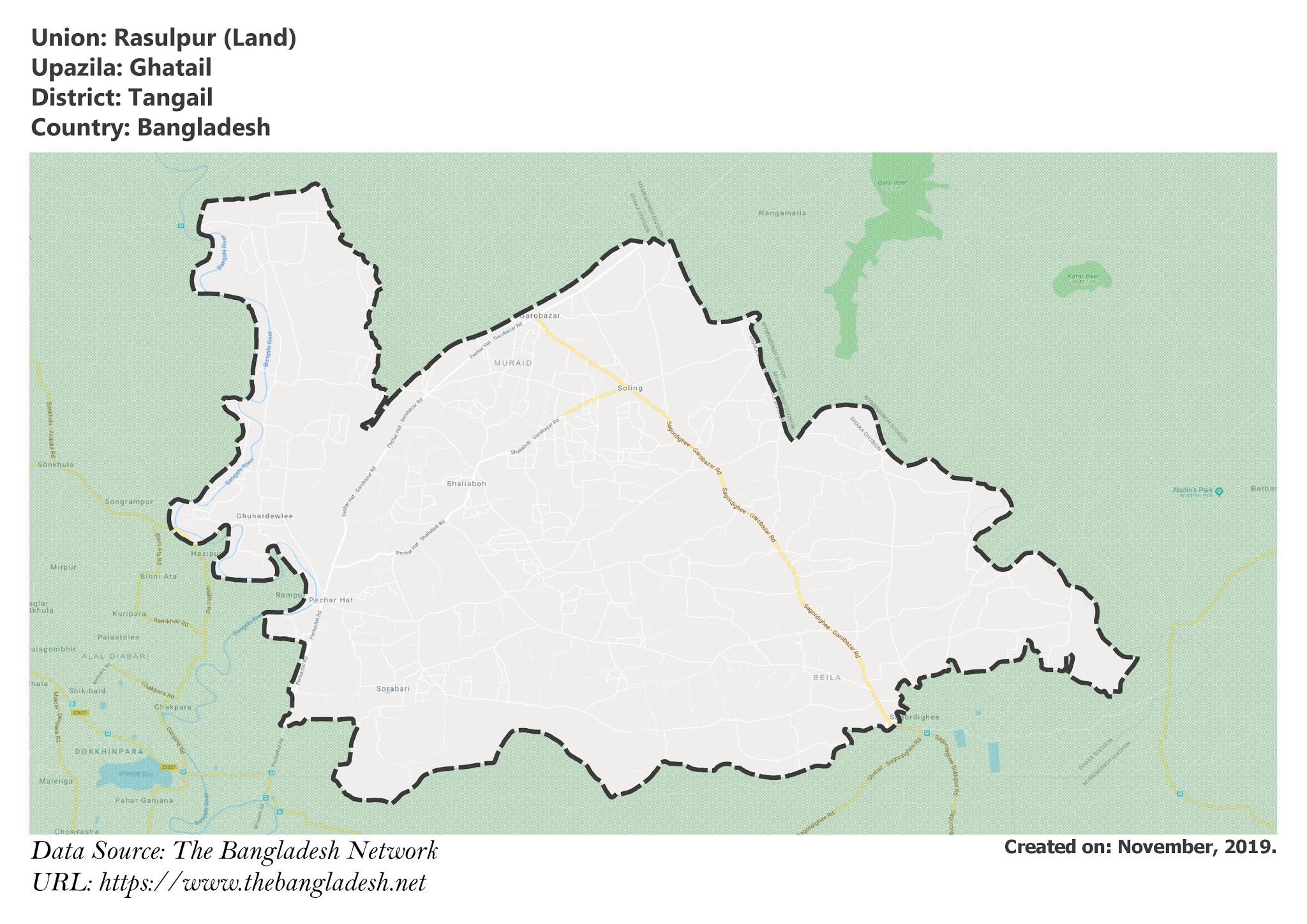 Rasulpur Union, Tangail