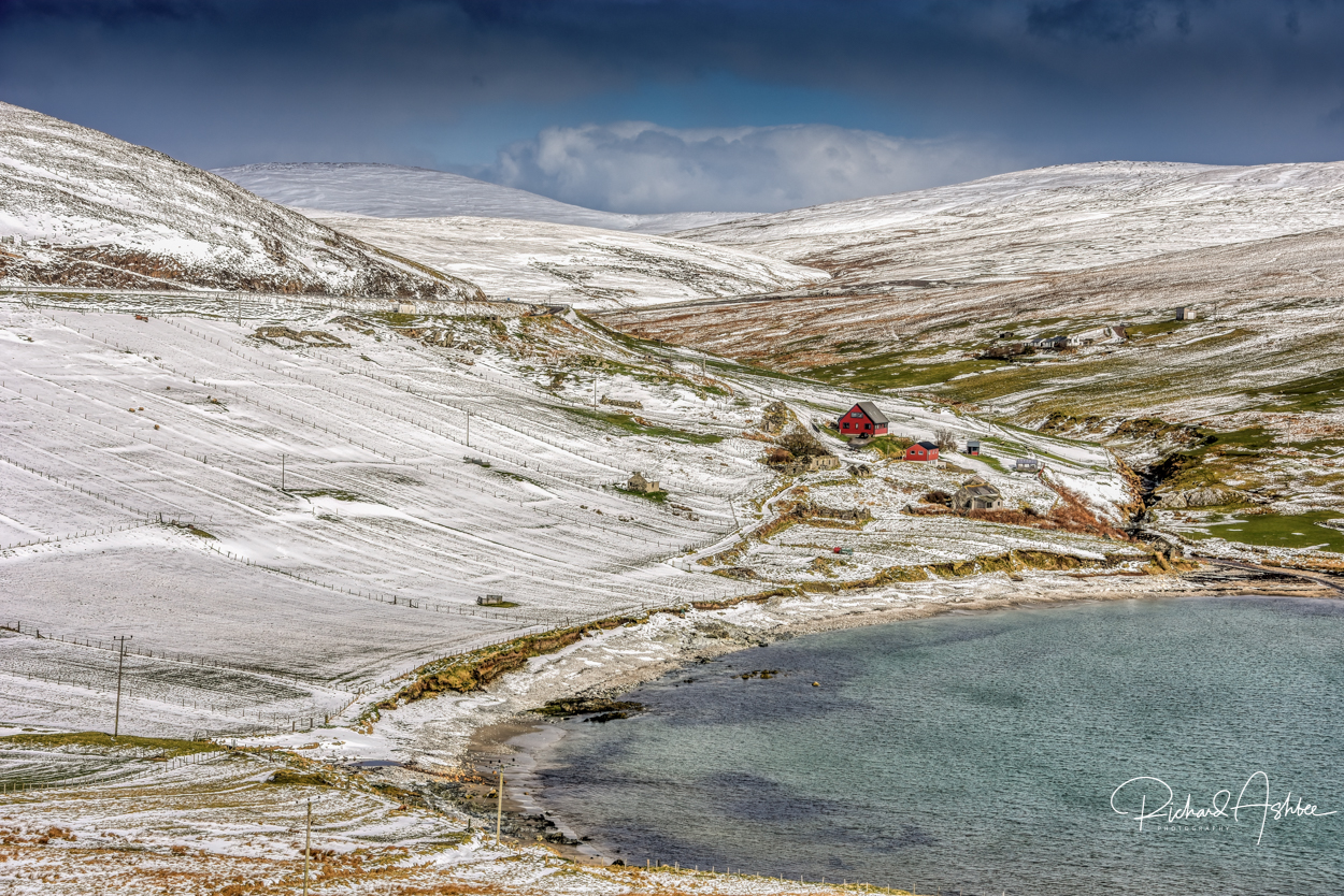Shetland move and experiences: Shetland, snow then better weather