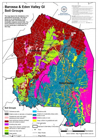 Planet Grape : BAROSSA GI ZONE AND OLD VINE CHARTER