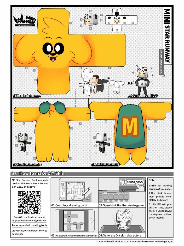 Mini World Blogg Art : Mini Skins Parte 2