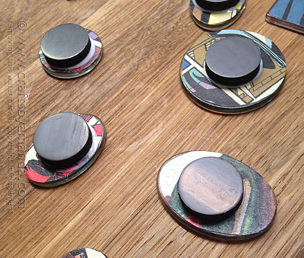 Superhero Comic Book Magnets | Time for some art