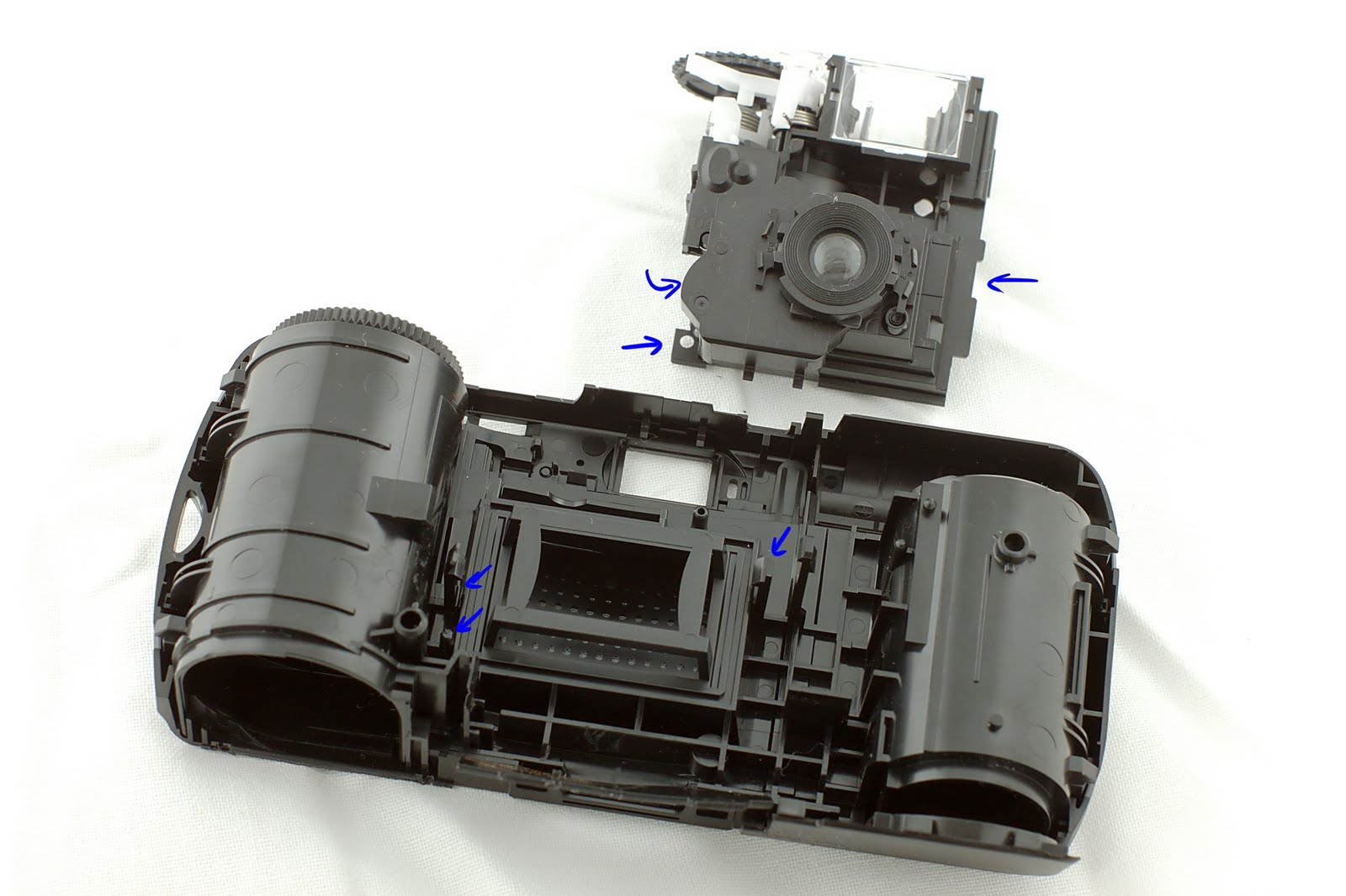 Highly Entropic: Taking apart a disposable camera