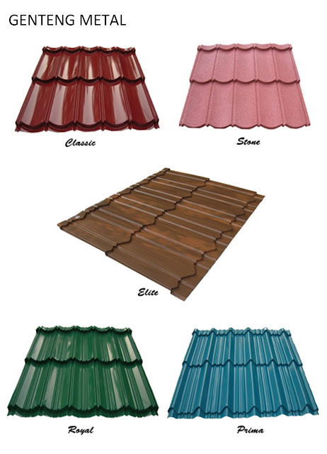 Jual Genteng Metal | Genteng Metal Berpasir | Atap Baja Ringan: Genteng ...