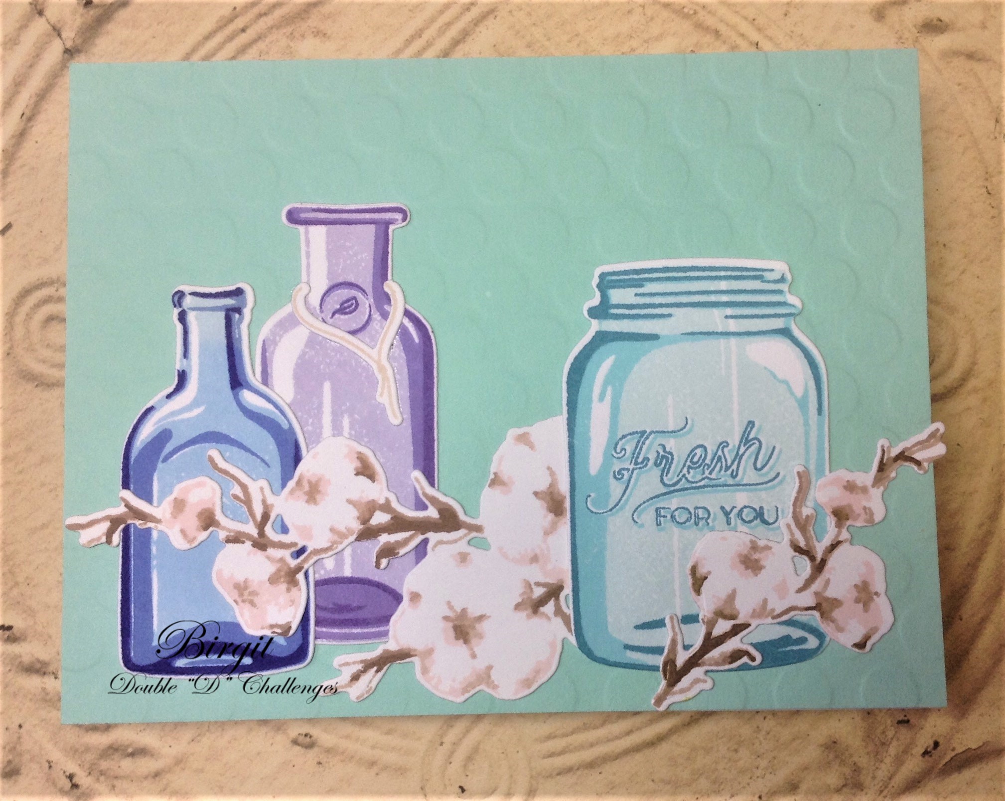 Double D Challenges: Mason Jar Challenge