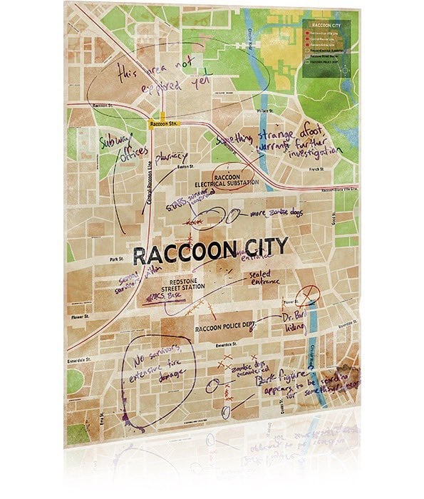 Resident Evil 3: curiosidades en el nuevo mapa de Raccoon City - No Soy ...