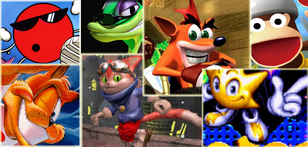 15 personajes-mascota que han caído en el olvido ~ El Trastero del Gamer