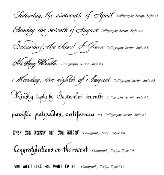 Calligraphy Alphabet Styles Of Calligraphy calligraphy-alphabet-styles-of-calligraphy
