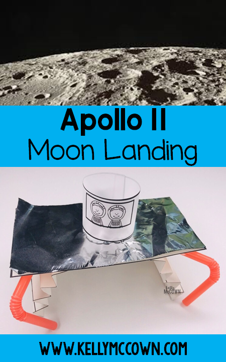 Kelly McCown: Apollo 11 Moon Landing Math Activities 50th Anniversary
