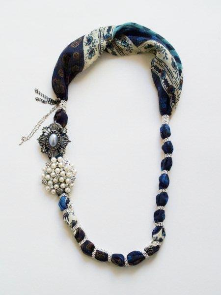 More Scarf Jewelry Tutorials and Inspirations / The Beading Gem