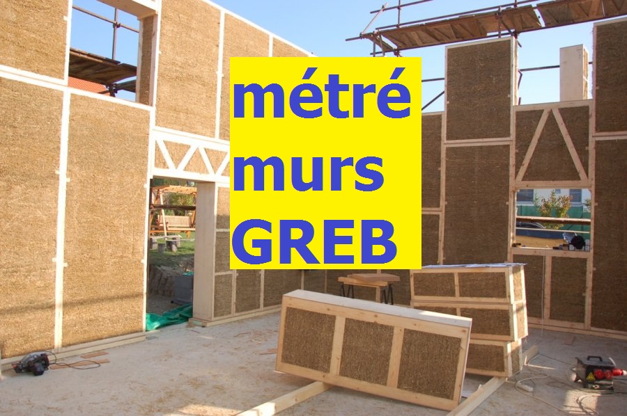 Exemple de métré de construction des murs GREB