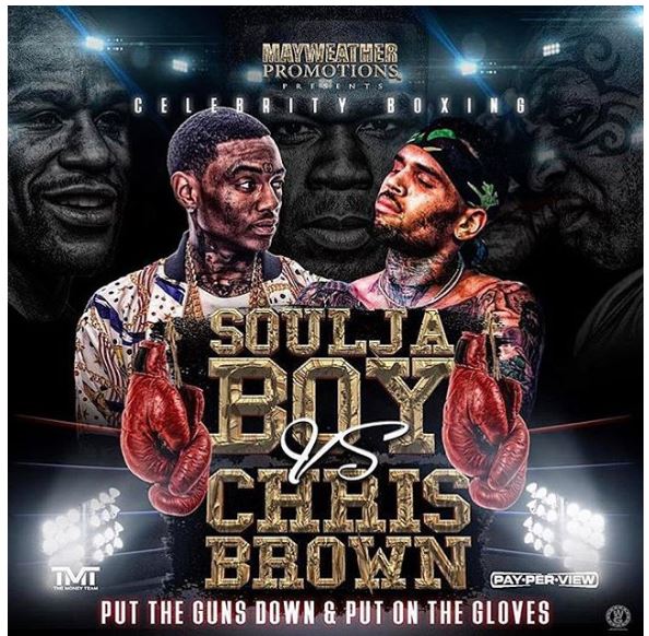 CELEBRITY BOXING MATCH!!! Chris Brown Vs Soulja Boy