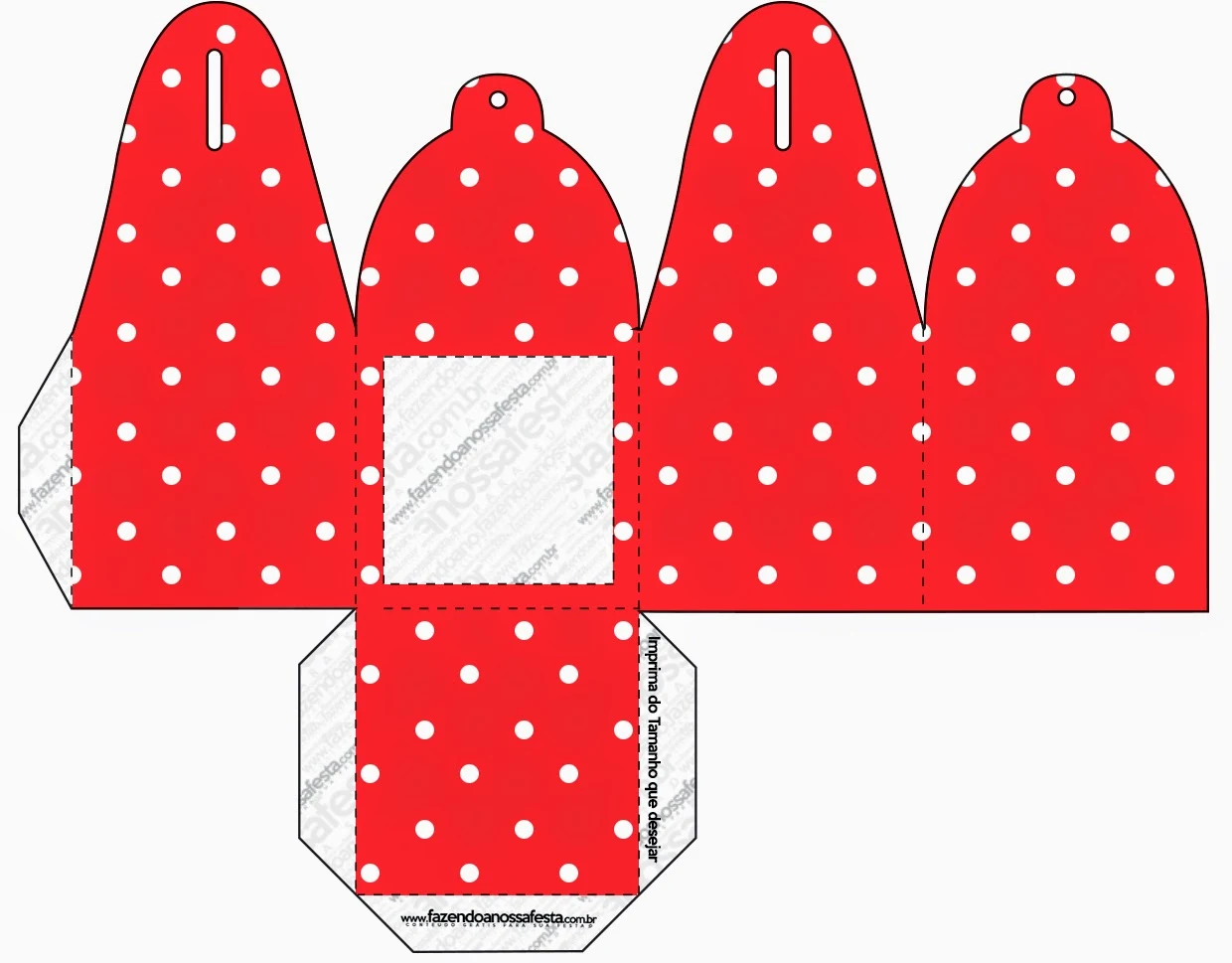 Christmas Red an Green Free Printable Boxes. - Oh My Fiesta! in english