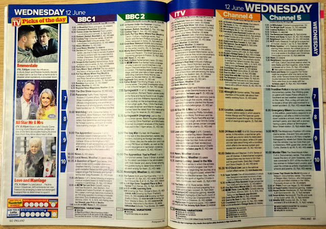 XPLORADIO: Angielskie tygodniki telewizyjne - UK TV Guides