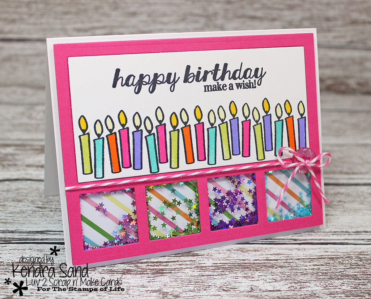 Luv 2 Scrap n' Make Cards: Make a Wish Grid Birthday with TSOL