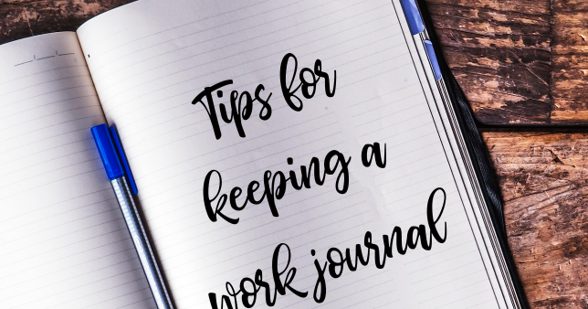 The Design Loft: Tips for keeping a work journal as a designer