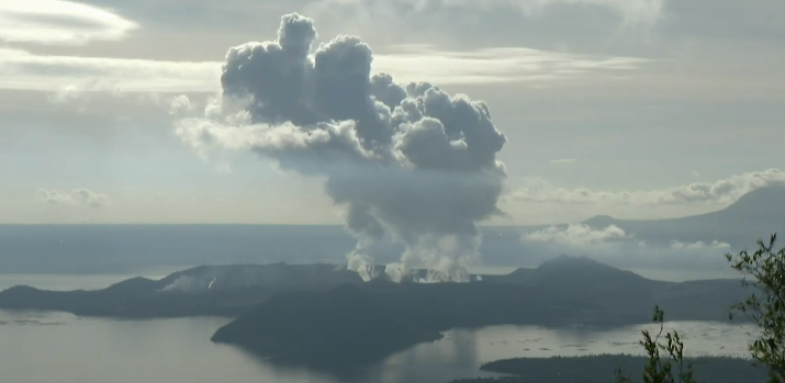 Phivolcs lowers Taal Volcano status to Alert Level 3