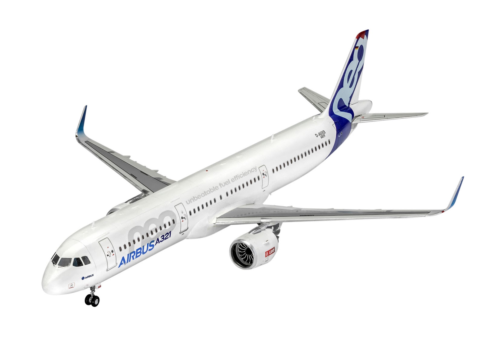 10mm Wargaming: Airbus A321 Neo from Revell