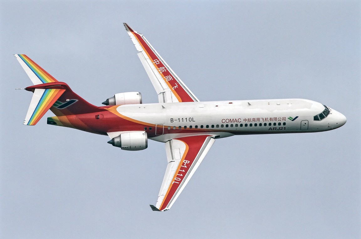 Comac Conducts ARJ21 Flight Tests After Improvement