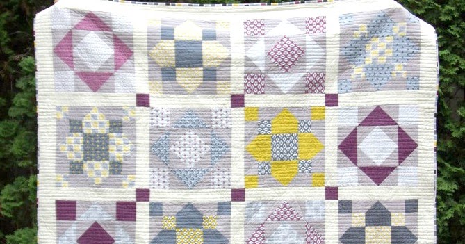 Tutoriales de Patchwork: QUILT BLOQUES CLÁSICOS, TELAS MODERNAS