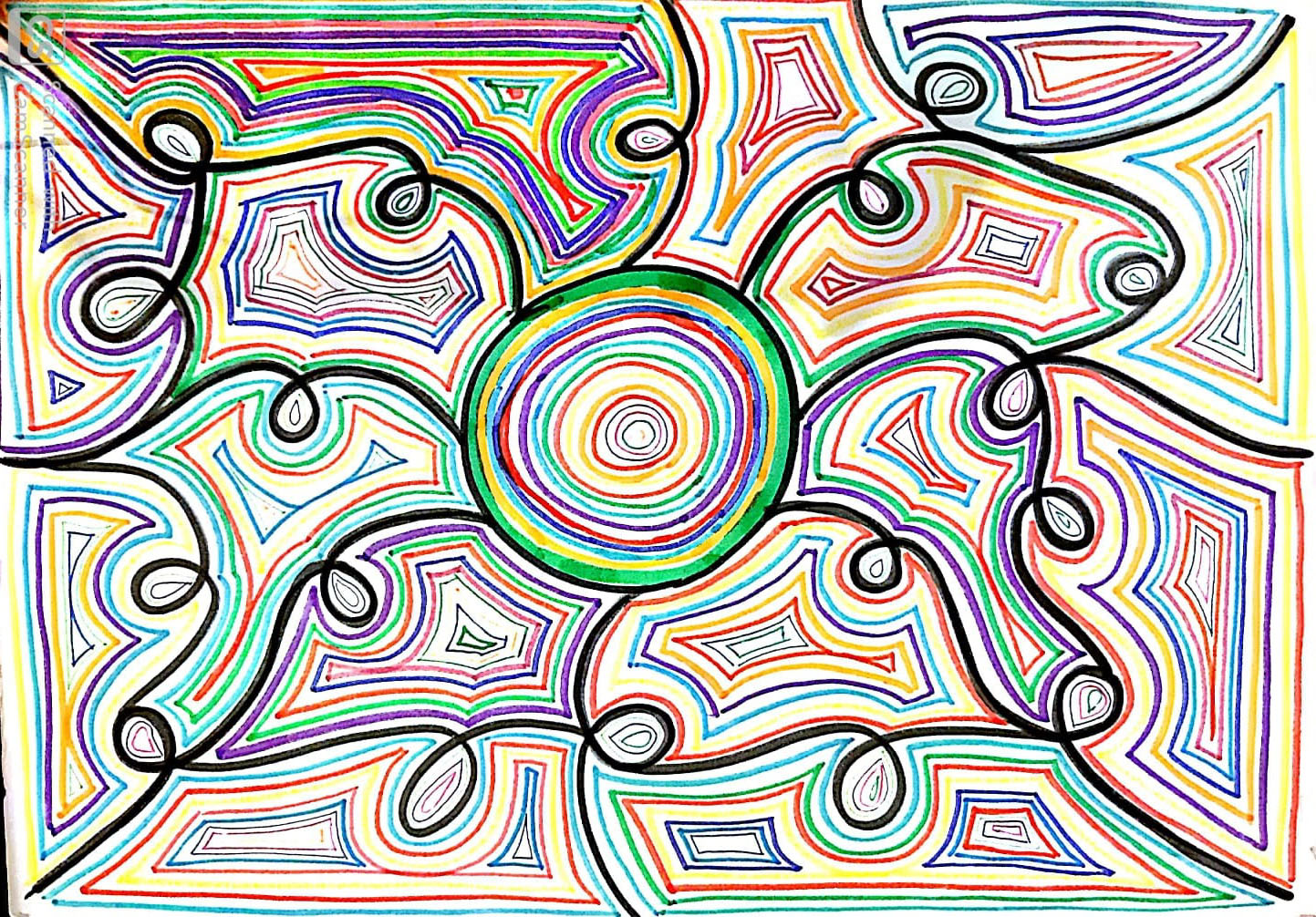 comunicARTE: Esercizi sulla linea curva