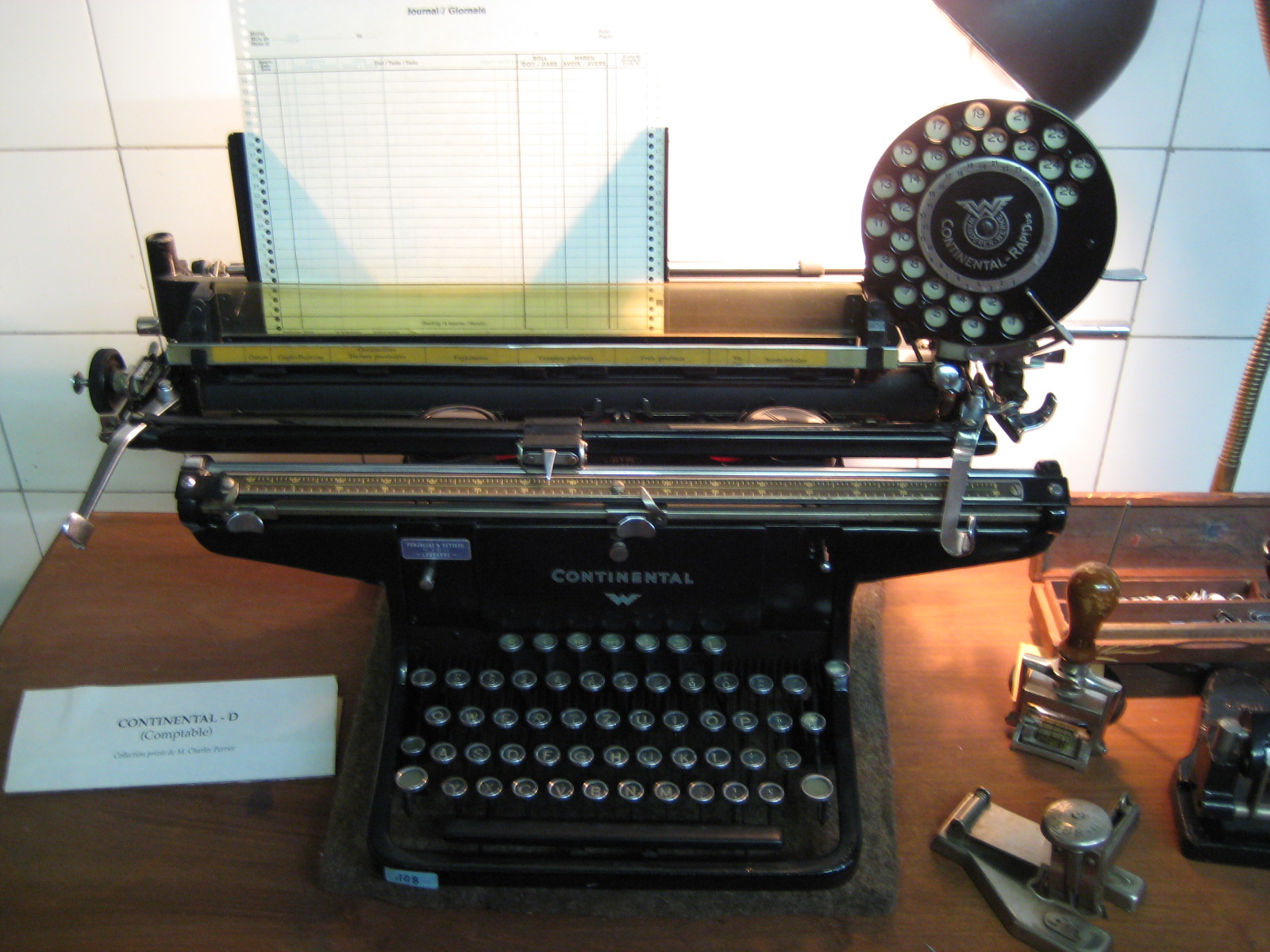 Retro Tech Geneva: Visiting the Perrier Typewriter Collection, Pt. 1