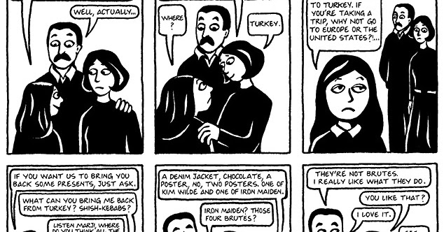 Read Persepolis 1, Section 17: Kim Wilde, Page 124