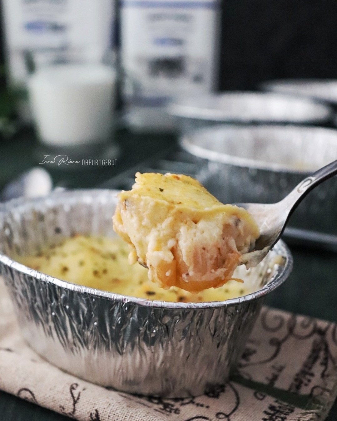 Mushroom Pasta Brulee dari Susu Segar Hometown Dairy - Dapur Ngebut