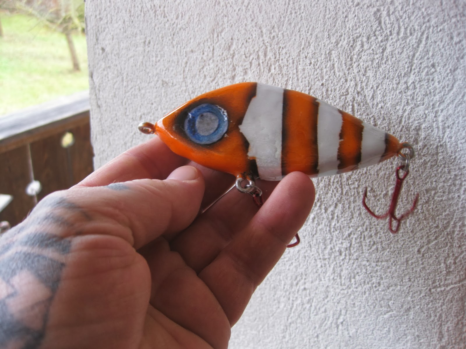 Psybolo Homemade Fishing Lures: Some Solarfall inspired Paint jobs
