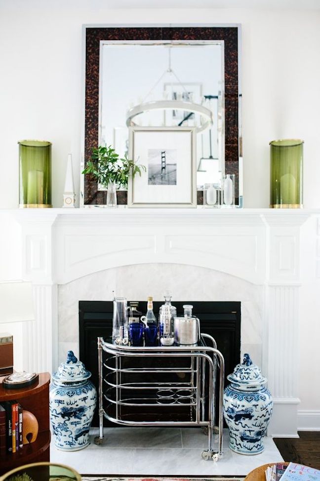 Chinoiserie Chic: The Chinoiserie Fireplace