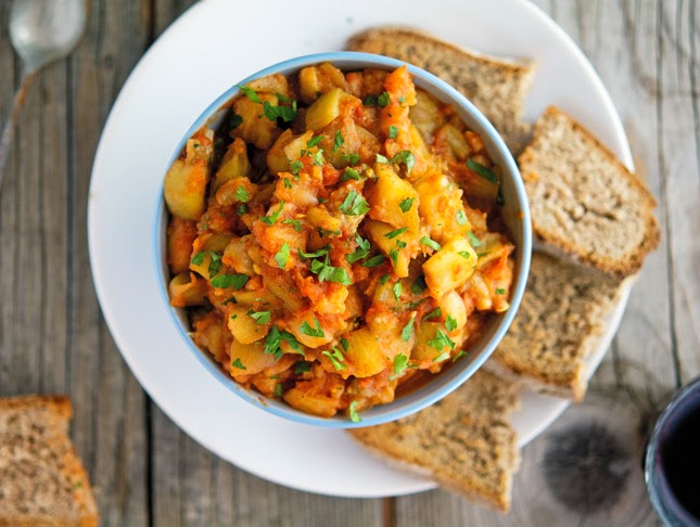 The Iron You: Tomato and Eggplant Compote