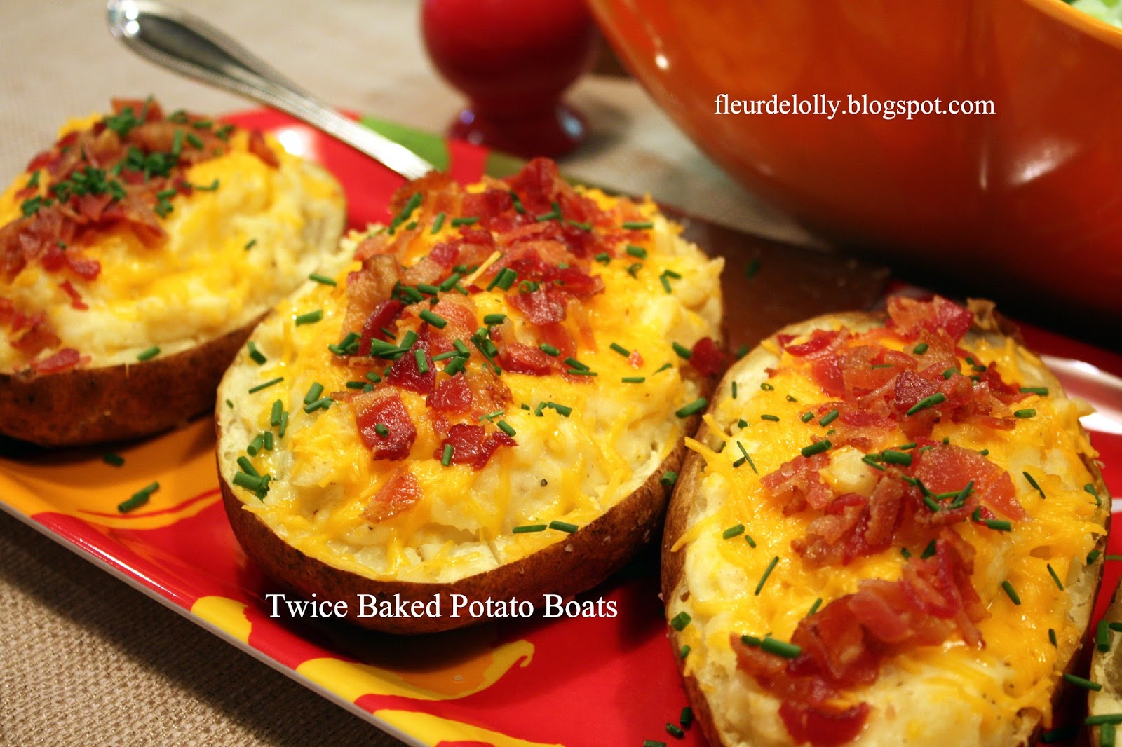 Fleur de Lolly: Twice Baked Potato Boats