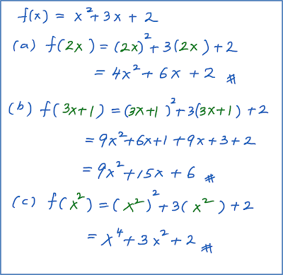 1.2.3c Function Example 4 and 5 - SPM Additional Mathematics