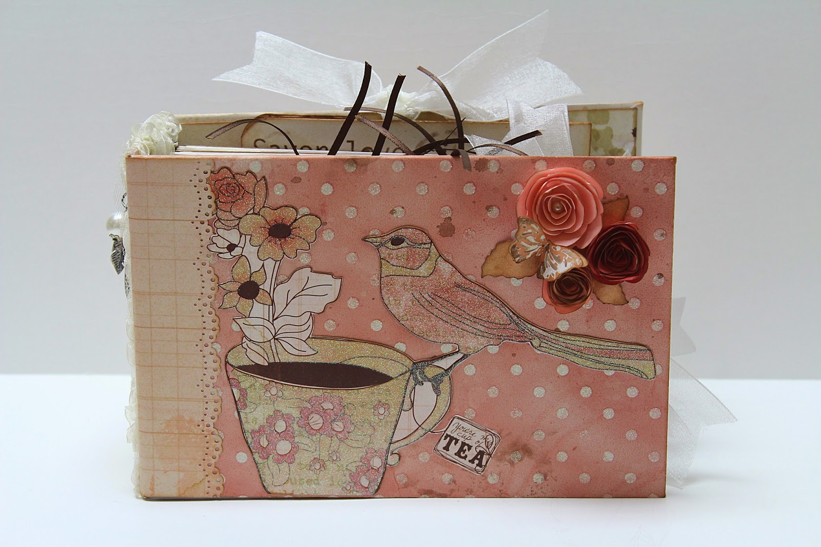 C1Make1: Spring Paper Bag Mini Album