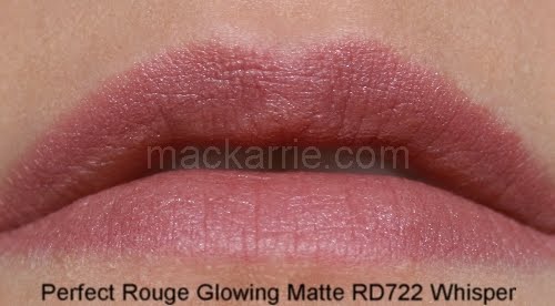 MacKarrie Beauty Style Blog: Shiseido Perfect Rouge, Tender Sheer ...