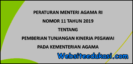 K13 2019/2020 : Pma Nomor 11 Tahun 2019 Perihal Proteksi Tukin Kemenag ...