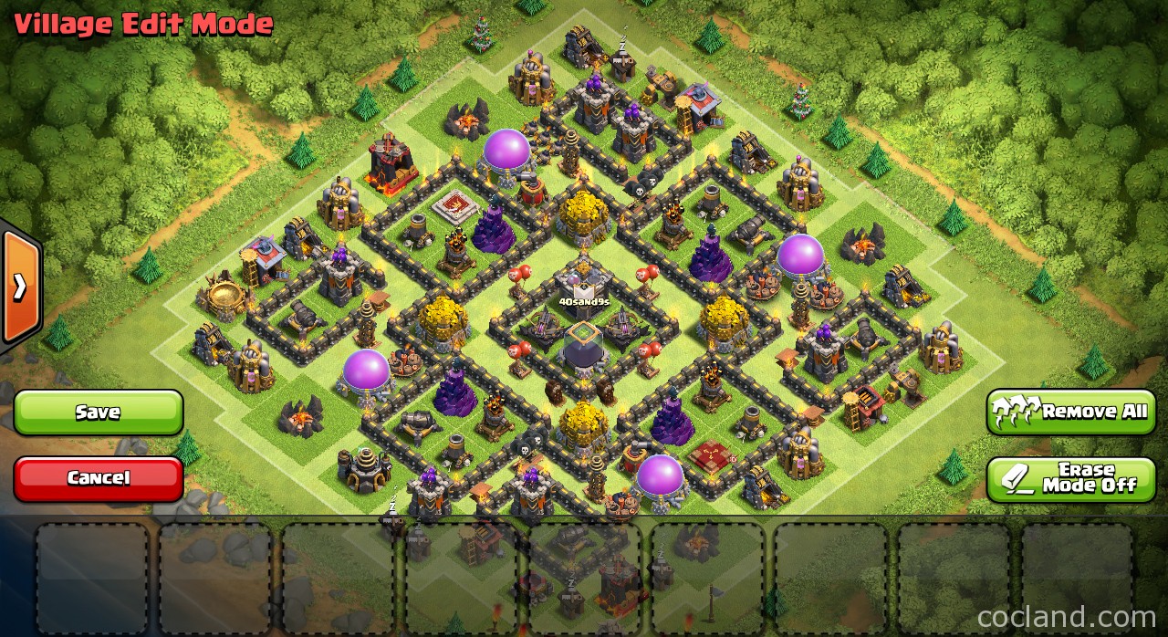 Best Clsah Of Clans War Bases - COC Layouts, Clash Of Clans War Layouts ...