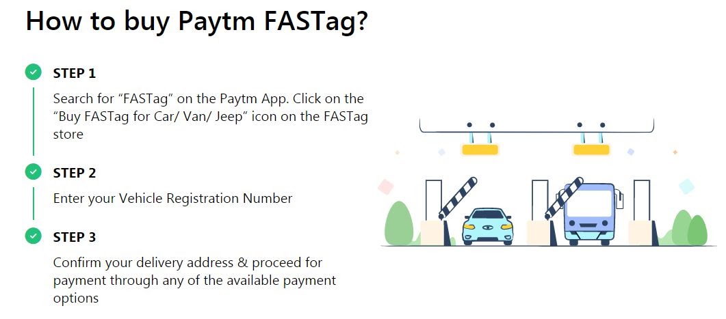 FASTag apply online || Paytm FASTag activation || How to Make FASTag ...