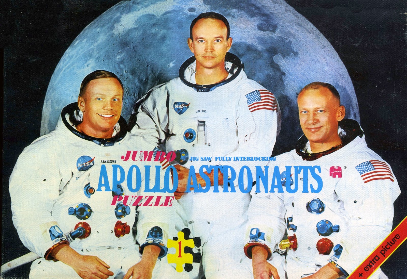 Jumbo Puzzles: Apollo astronauten (1972)