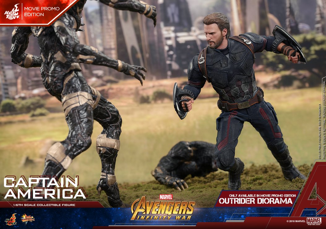 SNEAK PEEK : "Avengers: Infinity War" - 'Cap' vs 'The Outrider'