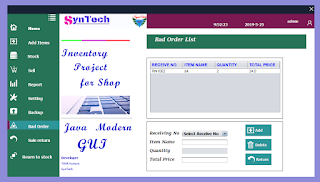 SynTech: Java modern GUI design