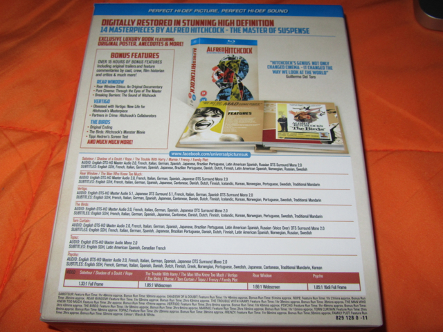 Alfred Hitchcock Masterpiece Collection Limited Edition - darkgoodsite