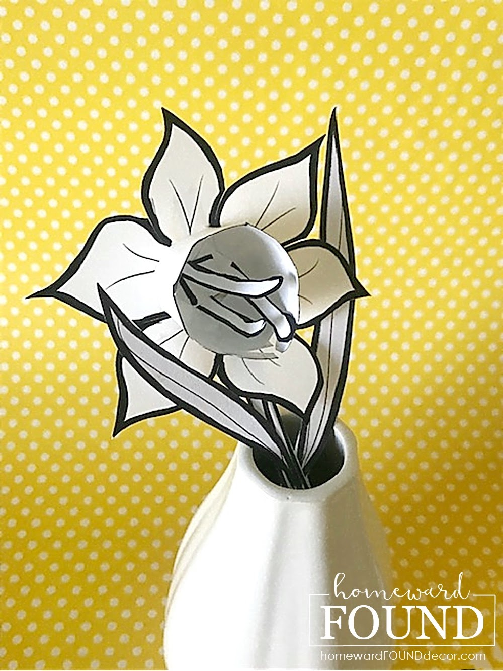 pop art paper posies! homeward found decor