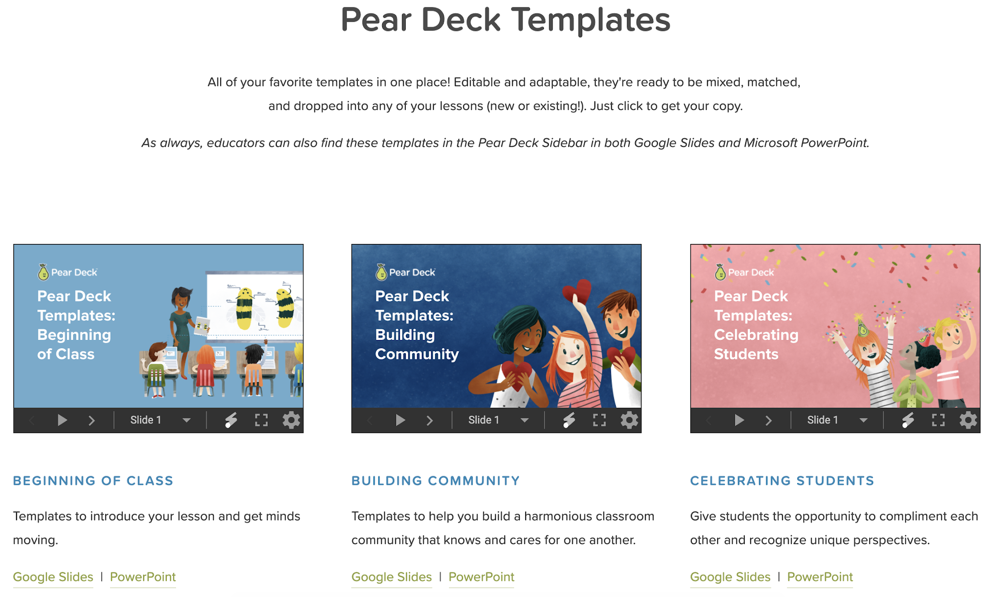 The Library Voice: Visit "The Orchard" For Lots Of Special Pear Deck ...